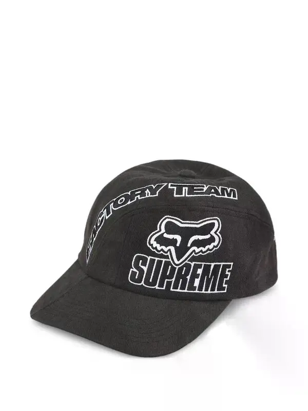 Supreme X Fox Racing® Logo-embroidered Cap - Black