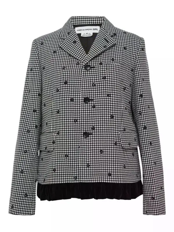 Comme Des Garçons Front Button-fastening Jacket