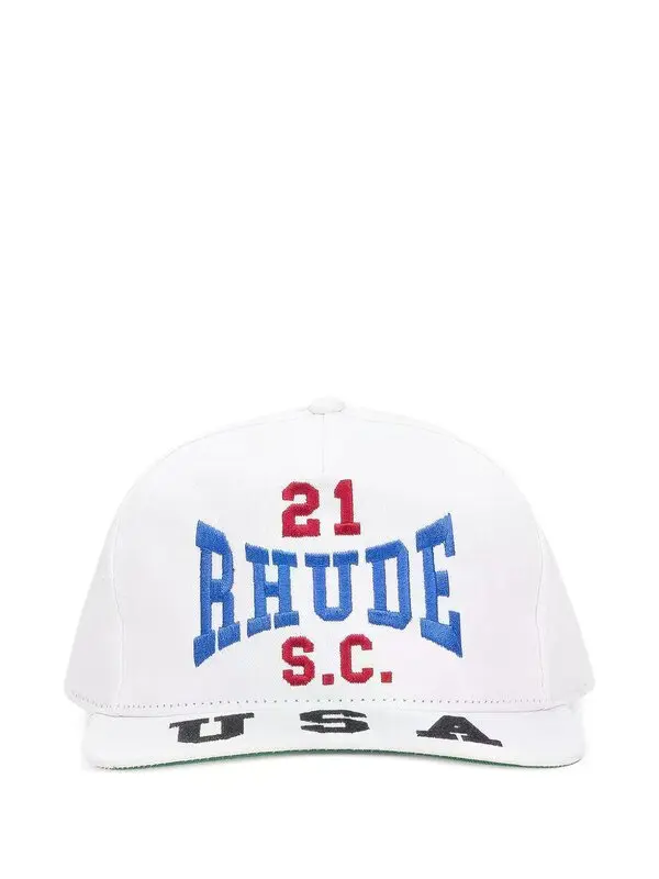 Rhude Rsc Baseball Cap - White