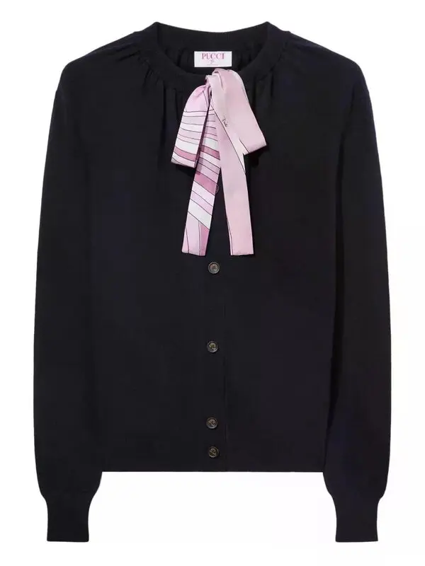 Emilio Pucci Ribbon-detailed Cardigan