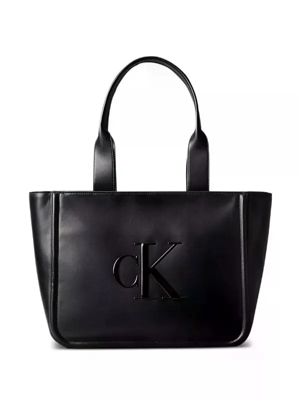 Calvin Klein Logo-embossed Tote Bag