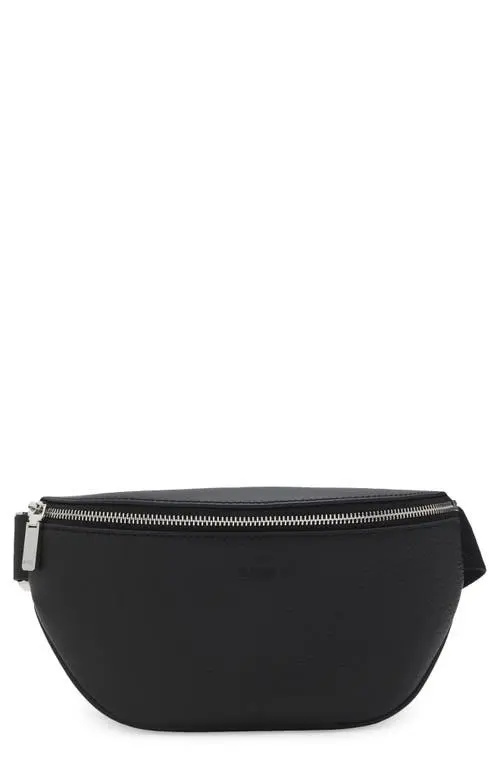 Hugo Boss Crosstown Leather Belt Bag - Black