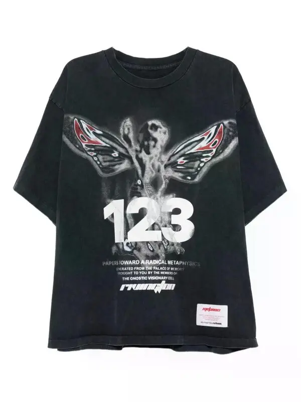 RRR123 Graphic T-shirt - Black