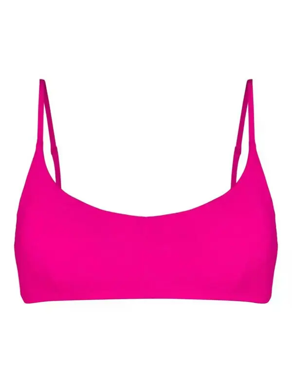 MC2 SAINT BARTH Judy Spaghetti-strap Bikini Top - Pink