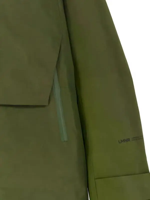 Herno Removable-hood Padded Jacket - Green