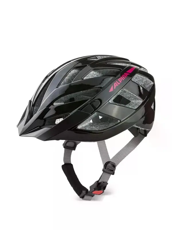 ALPINA Accent-detail Cycling Helmet - Black
