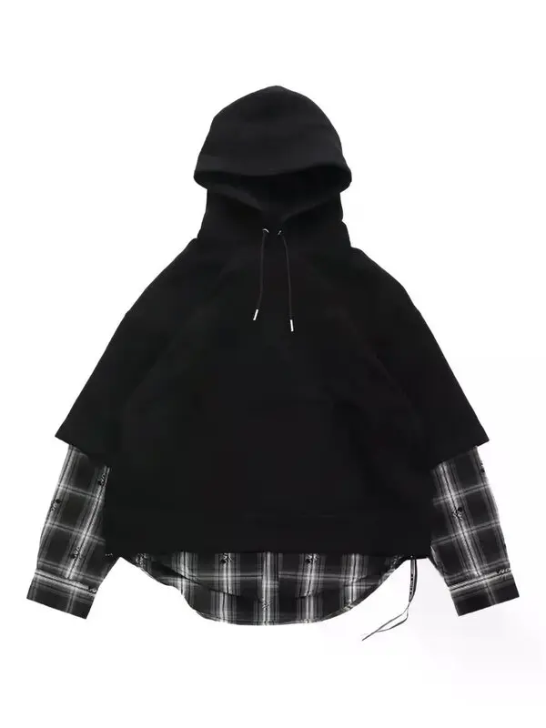 MASTERMIND WORLD Layered Skull Hoodie