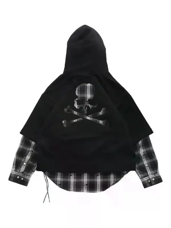 MASTERMIND WORLD Layered Skull Hoodie