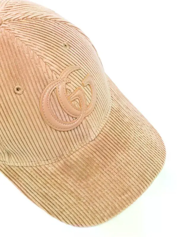 Gucci Double G Corduroy Cap