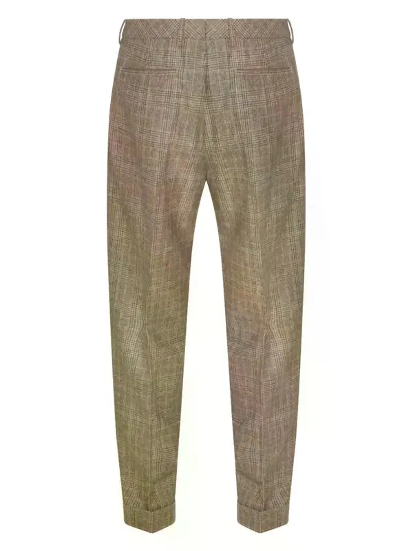 GTA Pleated Check Pants