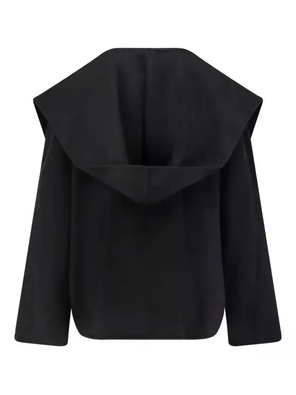 PALTO' V-neck Patch-pocket Coat