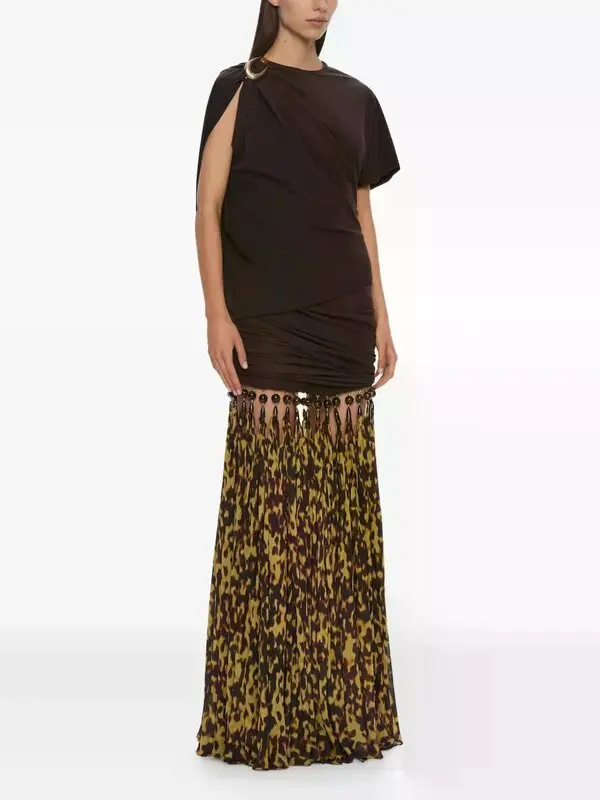 Christopher Esber Droplet Jersey Maxi Skirt