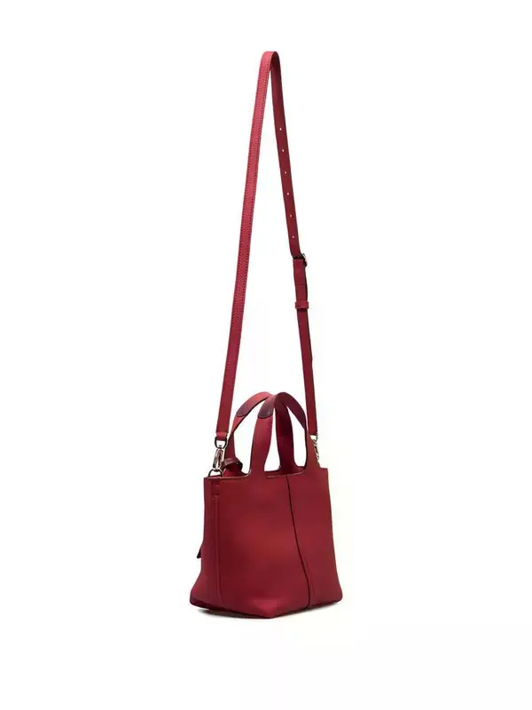 Santoni Leather Top-handle Tote Bag
