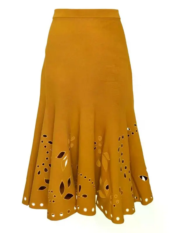 Ulla Johnson Fiorella Cutout-detail Midi Skirt