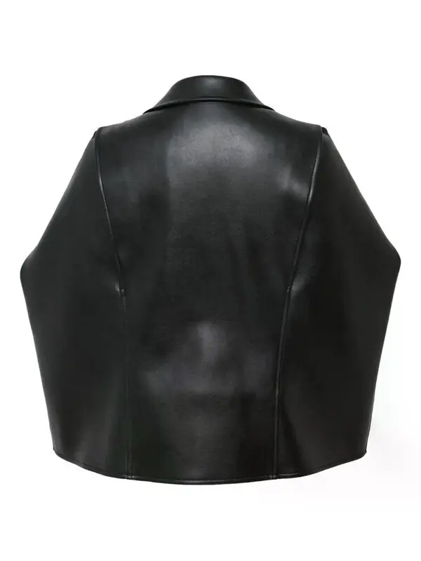 Junya Watanabe X Comme Des GarçOns Buckle Faux-Leather Jacket In