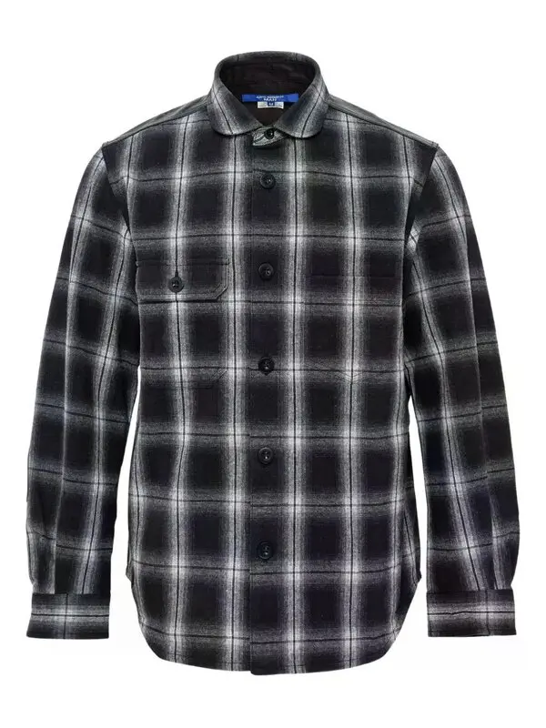 Junya Watanabe Checked Long-sleeve Shirt