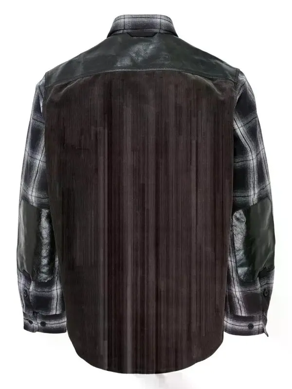 Junya Watanabe Checked Long-sleeve Shirt