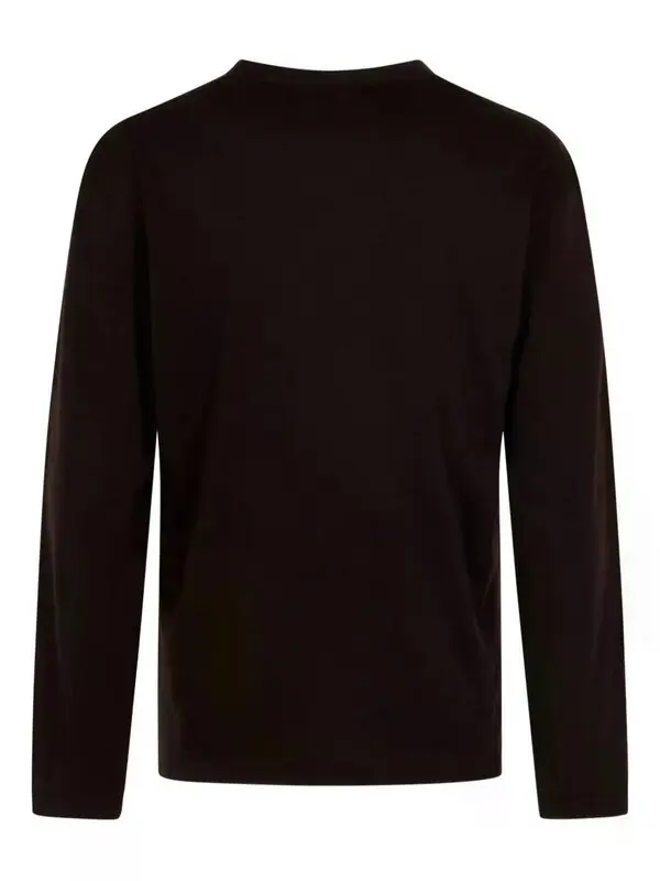 Giorgio Armani Crew-neck Long-sleeve Sweater
