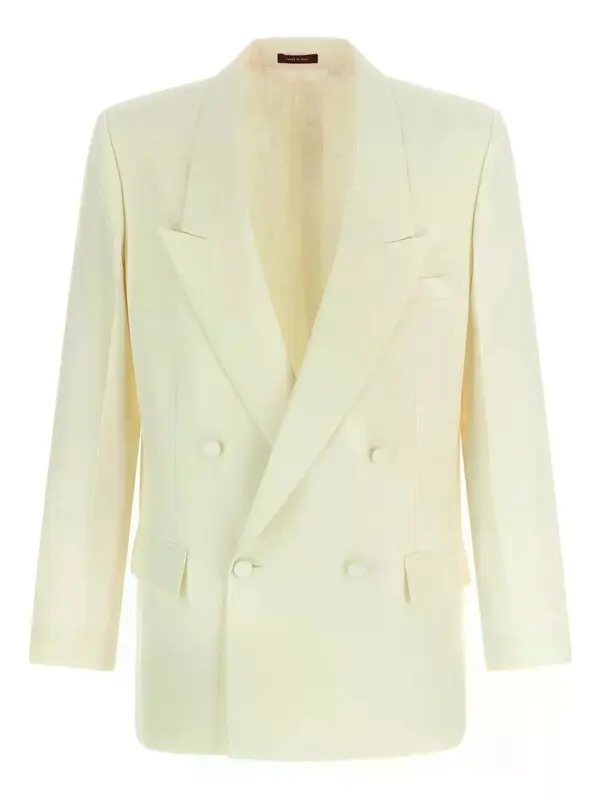 Gucci Panama Double-breasted Blazer - Neutrals