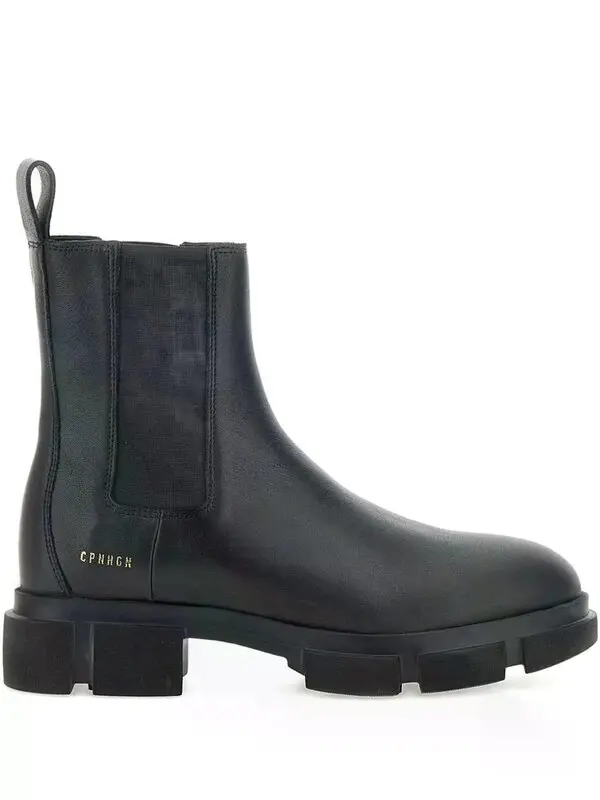 COPENHAGEN  Elasticated-panel Lug-sole Boots