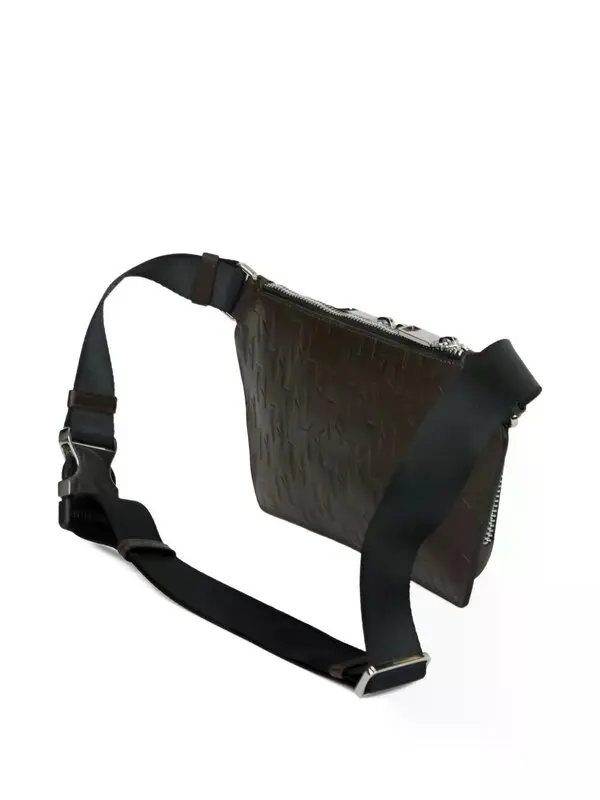 Karl Lagerfeld K-loom Leather Belt Bag - Brown