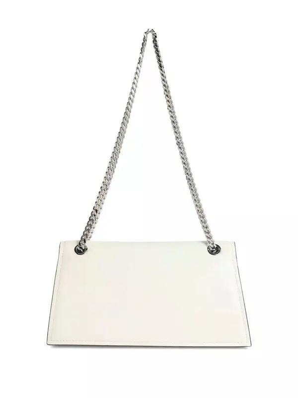 Tory Burch Kira Turnlock Shoulder Bag With Chain Strap - White