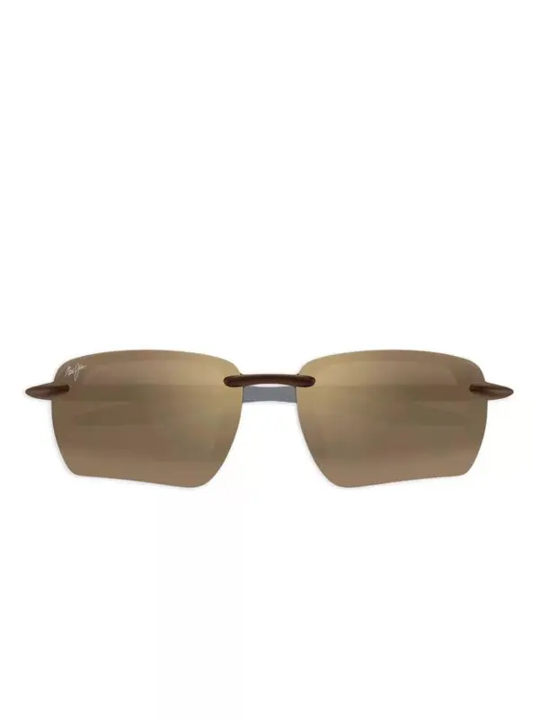 Maui Jim Rimless Sunglasses - Brown