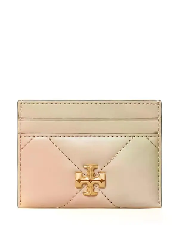 Tory Burch Kira Diamond-quilted Cardholder - Neutrals