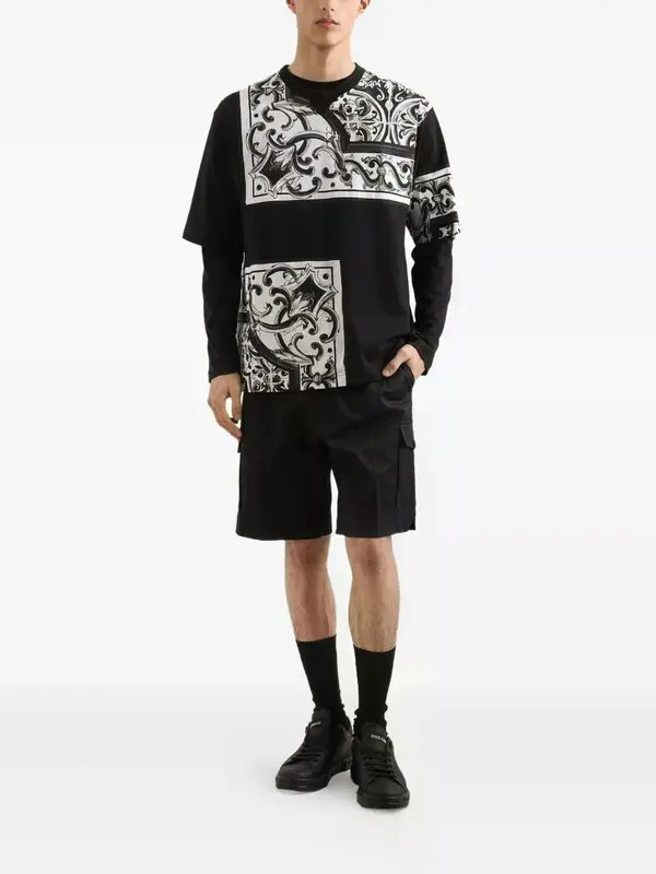 Dolce & Gabbana Graphic-print Cotton T-shirt