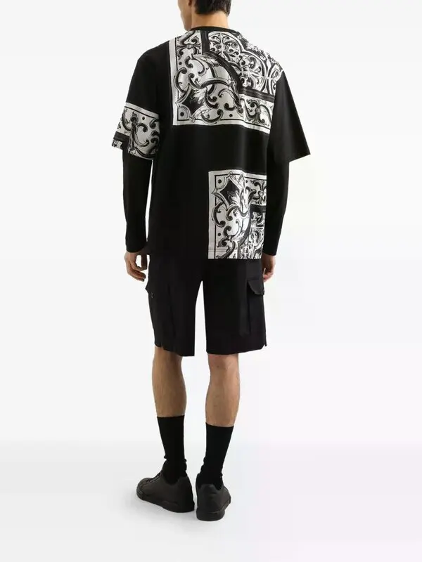 Dolce & Gabbana Graphic-print Cotton T-shirt