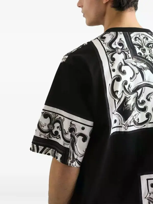Dolce & Gabbana Graphic-print Cotton T-shirt