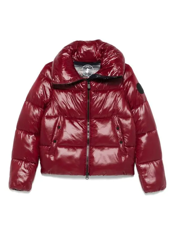 SAVE THE DUCK Isla Short Down Jacket - Red