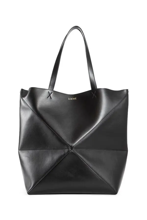 Loewe Large Puzzle Tote - Black