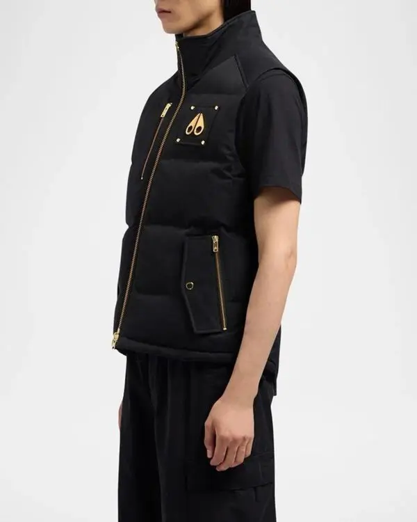 Moose Knuckles Westmount Quilted Vest - Black