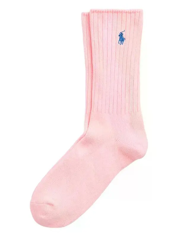 Ralph Lauren Ribbed Cotton-blend Socks - Pink