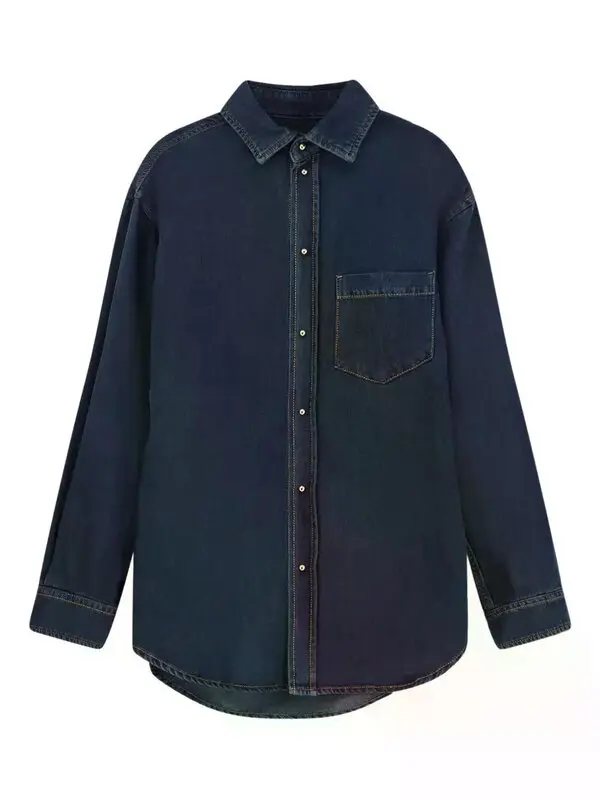 DARKPARK Anne Buttoned Denim Shirt - Blue