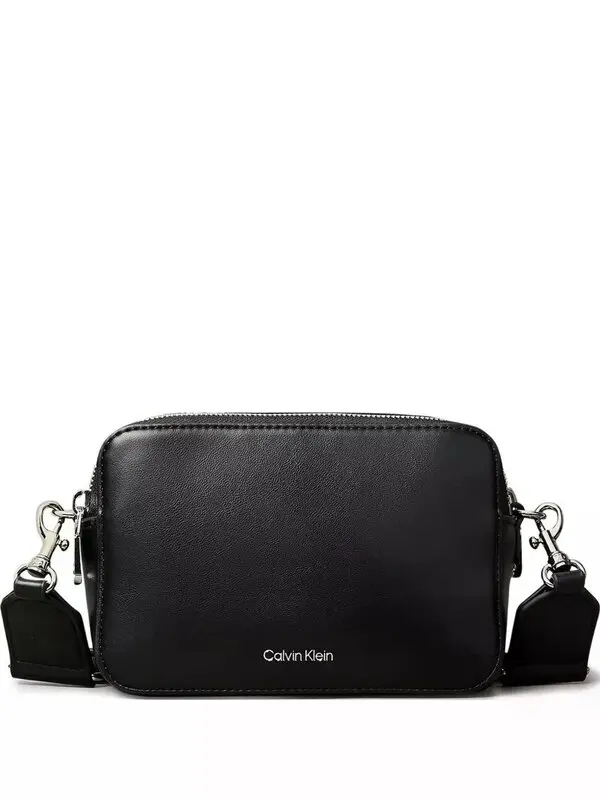 Calvin Klein Zipped Cross Body Bag - Black
