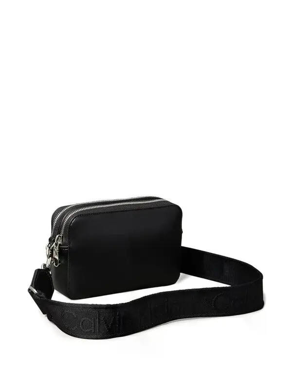 Calvin Klein Zipped Cross Body Bag - Black
