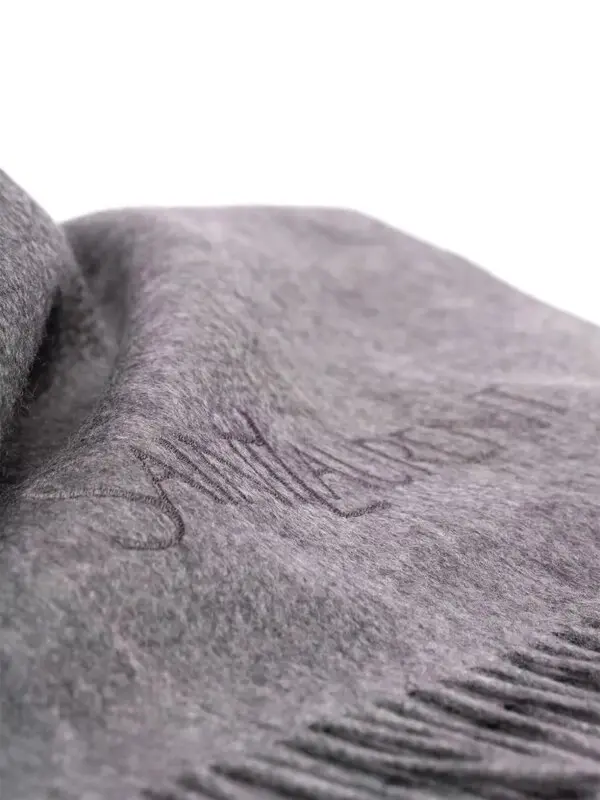 Saint Laurent Logo-embroidered Scarf