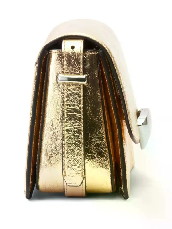 3.1 Phillip Lim Id Metallic Leather Shoulder Bag - Gold