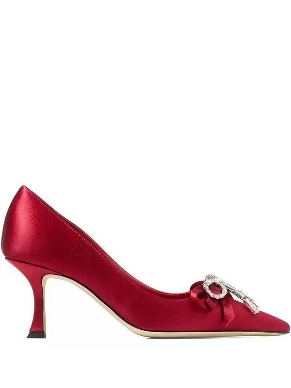 JIMMY CHOO Auria 70 Pumps - Red