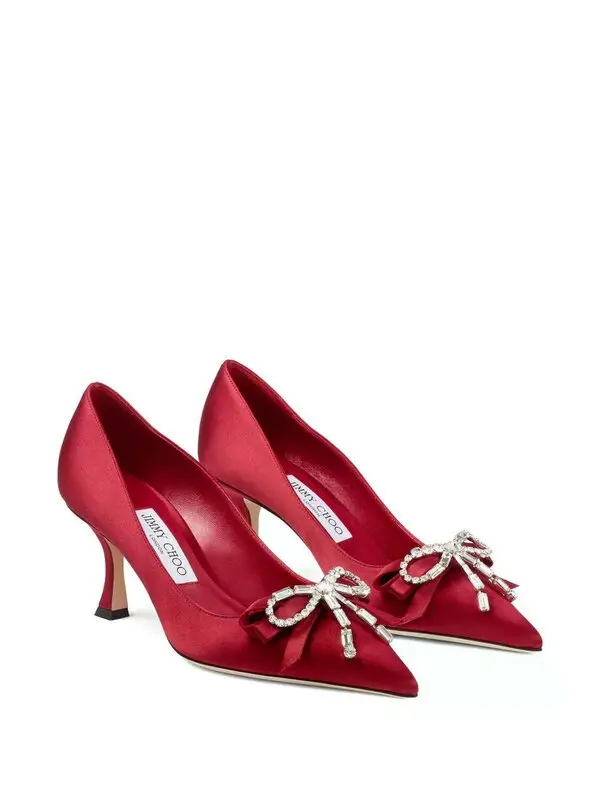 JIMMY CHOO Auria 70 Pumps - Red