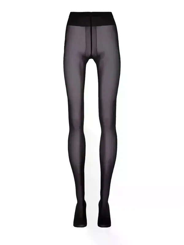 Wolford Crystal-embellished Tights - Black