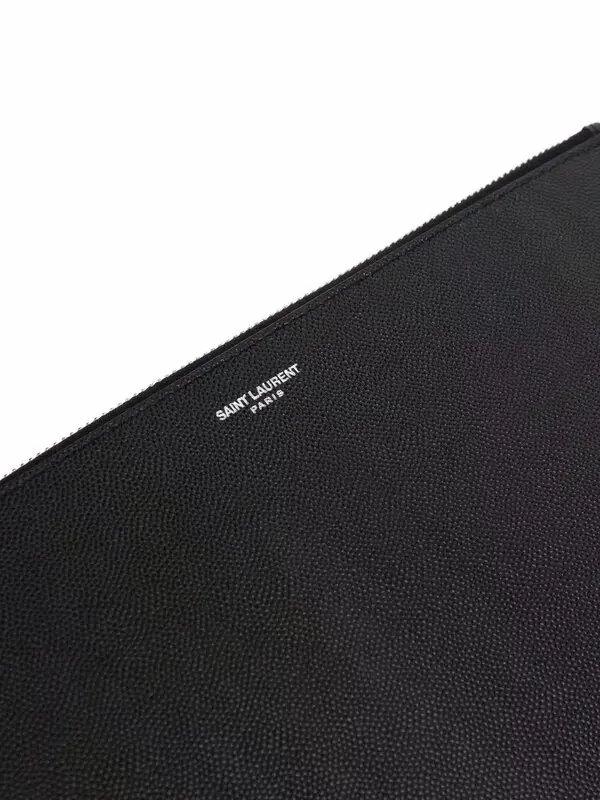Saint Laurent Paris Zipped Tablet Holder