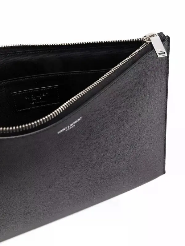 Saint Laurent Paris Zipped Tablet Holder