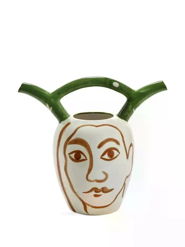 SERAX Face-paint Double-spout Vase - White