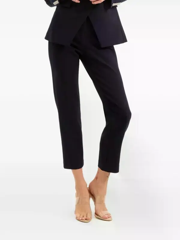 Veronica Beard Button-detailed Trousers