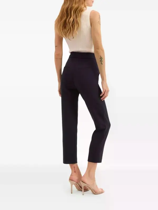 Veronica Beard Button-detailed Trousers