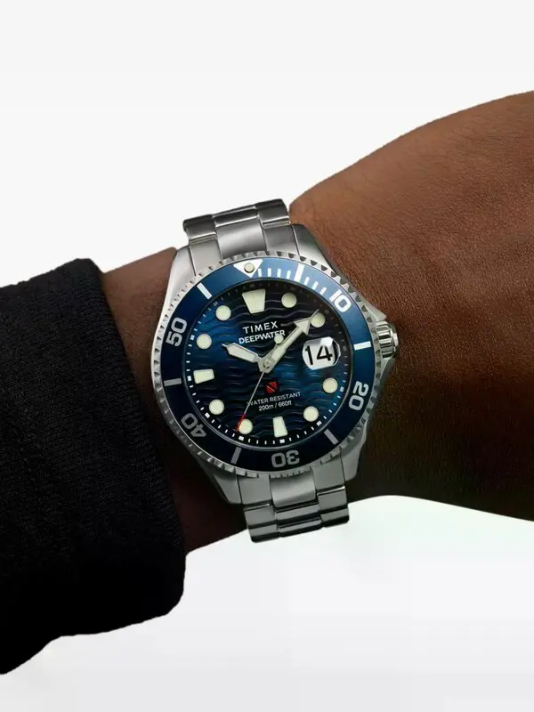 TIMEX Deepwater Meridian 44mm Watch - Blue