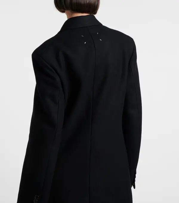 MAISON MARGIELA Double-breasted Virgin Wool Coat